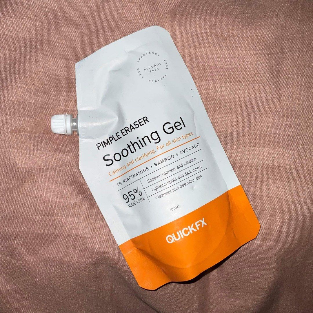 QUICKFX Pimple Eraser Soothing Gel 100ml, Beauty & Personal Care, Face ...