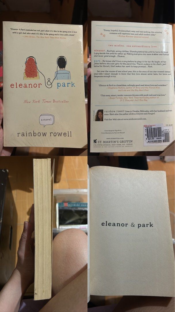 Rainbow Rowell: Eleanor and Park Book, Hobbies & Toys, Books ...