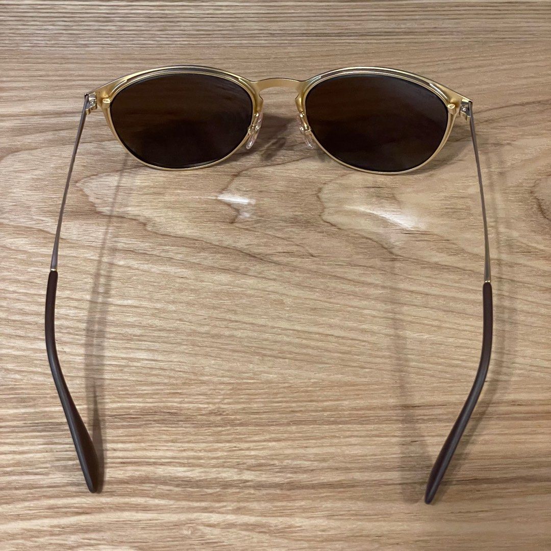 Ray-Ban ERIKA METAL Polarized Gold, 男裝, 手錶及配件, 眼鏡 - Carousell