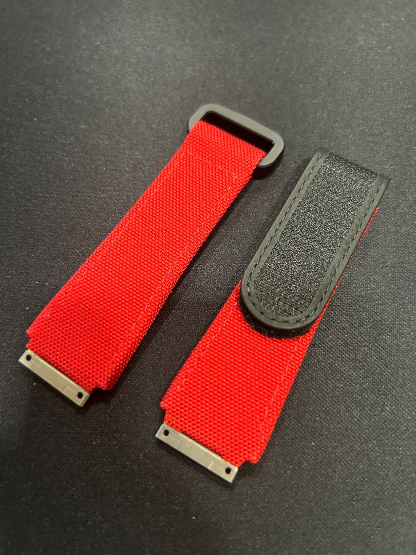 Richard Mille RM010 Red Velcro Strap with Leather Lining, Luxury ...