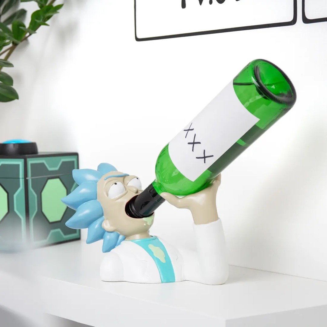 Rick and Morty Bottle Holder Guzzler Rick, Furniture & Home Living ...