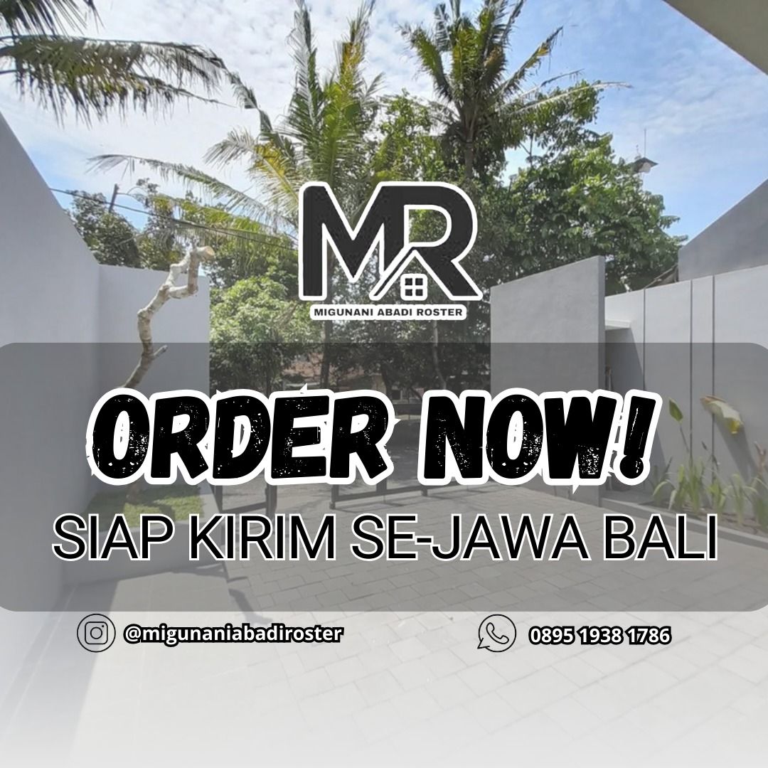 ROSTER PAGAR MINIMALIS MOTIF PLANG CINA TIPIS DI KENDIT SITUBONDO JAWA ...
