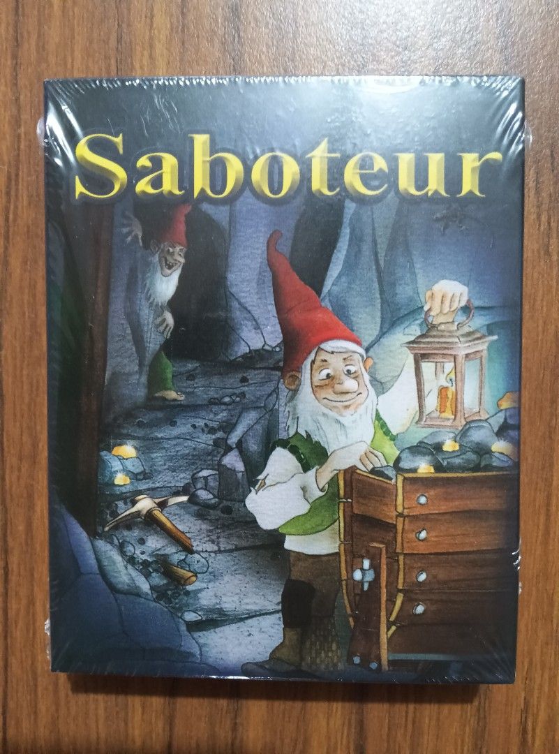 Saboteur Card Game English Version, Hobbies & Toys, Toys & Games on Carousell