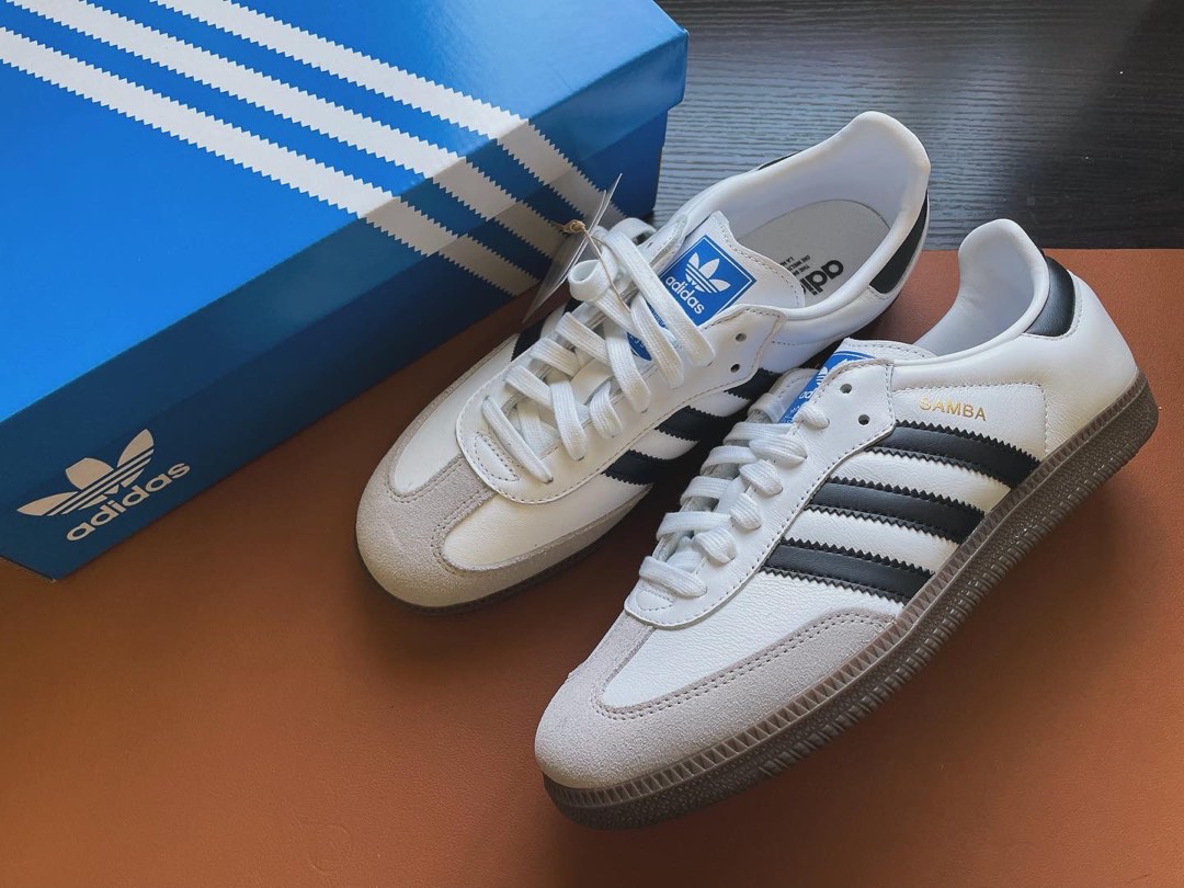 Samba OG Cloud White, Men's Fashion, Footwear, Sneakers on Carousell