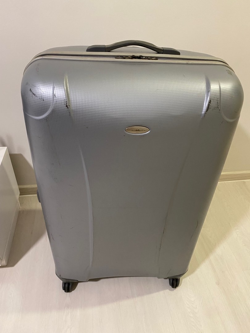 Samsonite large hard case spinner, Hobbies & Toys, Travel, Luggage on ...
