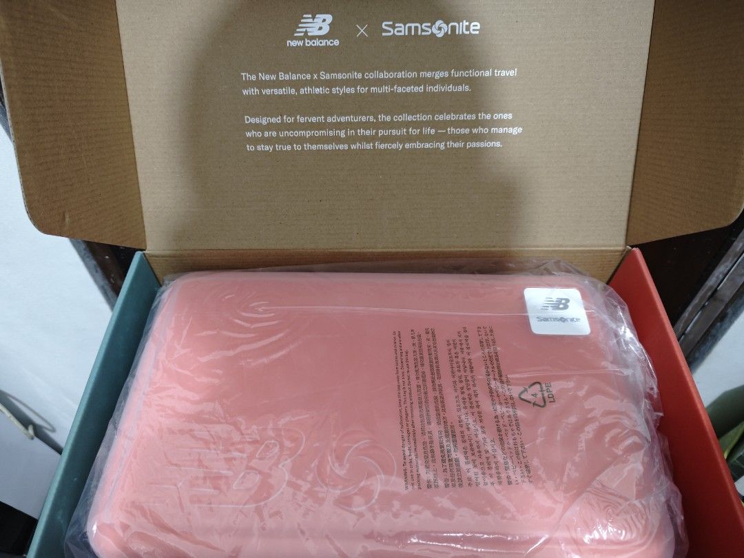 Samsonite X New Balance Shoe Box Crossbody Bag, Luxury, Bags & Wallets ...