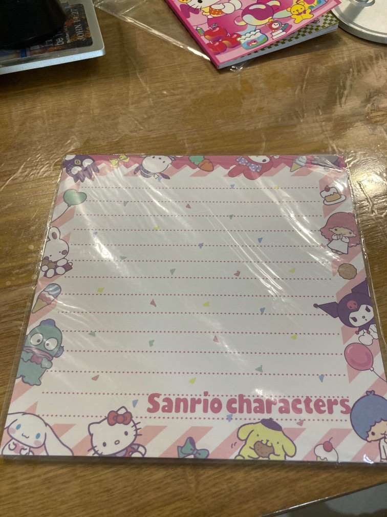 Sanrio writing pad, Hobbies & Toys, Stationery & Craft, Other ...