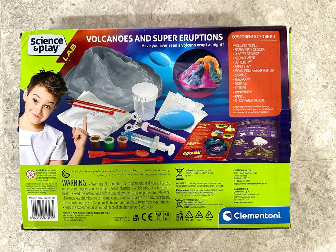 Science Toy Volcanoes and Eruptions, Hobbies & Toys, Toys & Games on ...