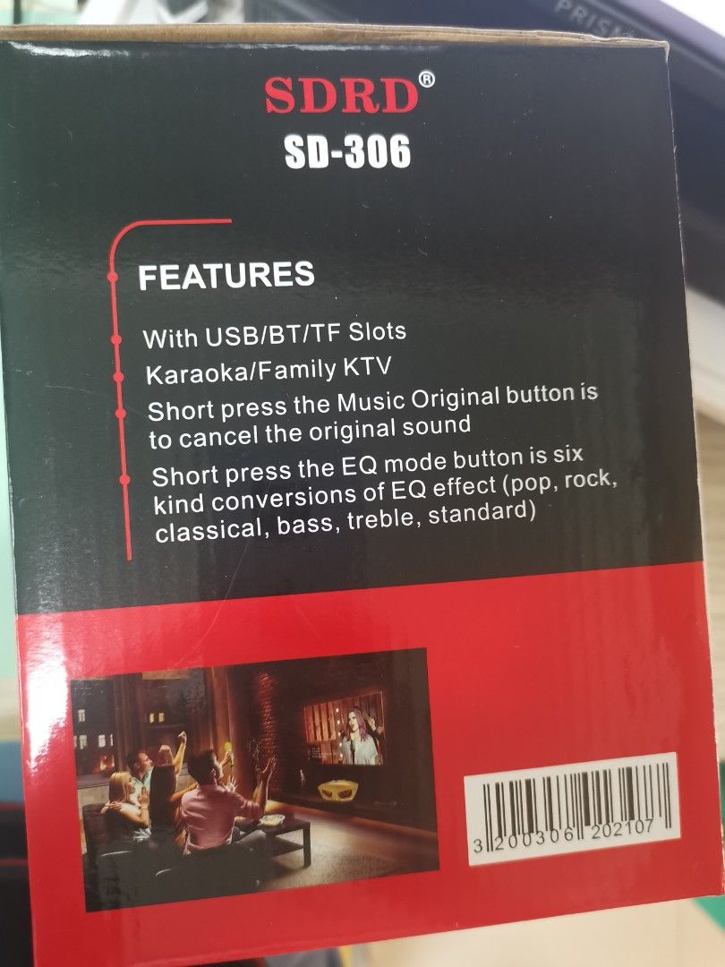 SDRD FAMILY KARAOKE SET, Audio, Portable Audio Accessories on Carousell