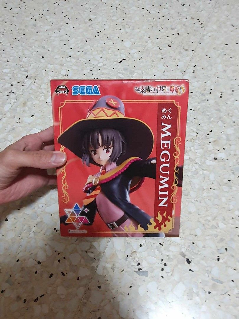 Sega Luminista Konosuba Megumin Anime Figure Figurine Statue Kuji EXQ ...