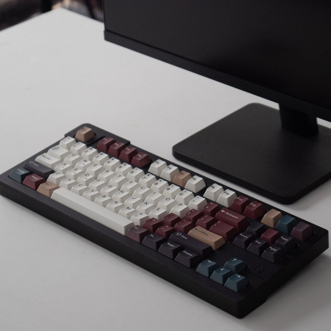 [SG] GMK Retro Mixed Lights Keycaps | Dye-Sub PBT | Cherry Profile ...