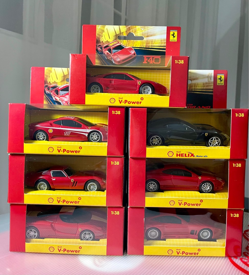 Shell Ferrari Collectible Set, Hobbies & Toys, Toys & Games on Carousell