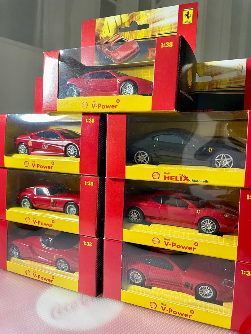 Shell Ferrari Collectible Set, Hobbies & Toys, Toys & Games on Carousell