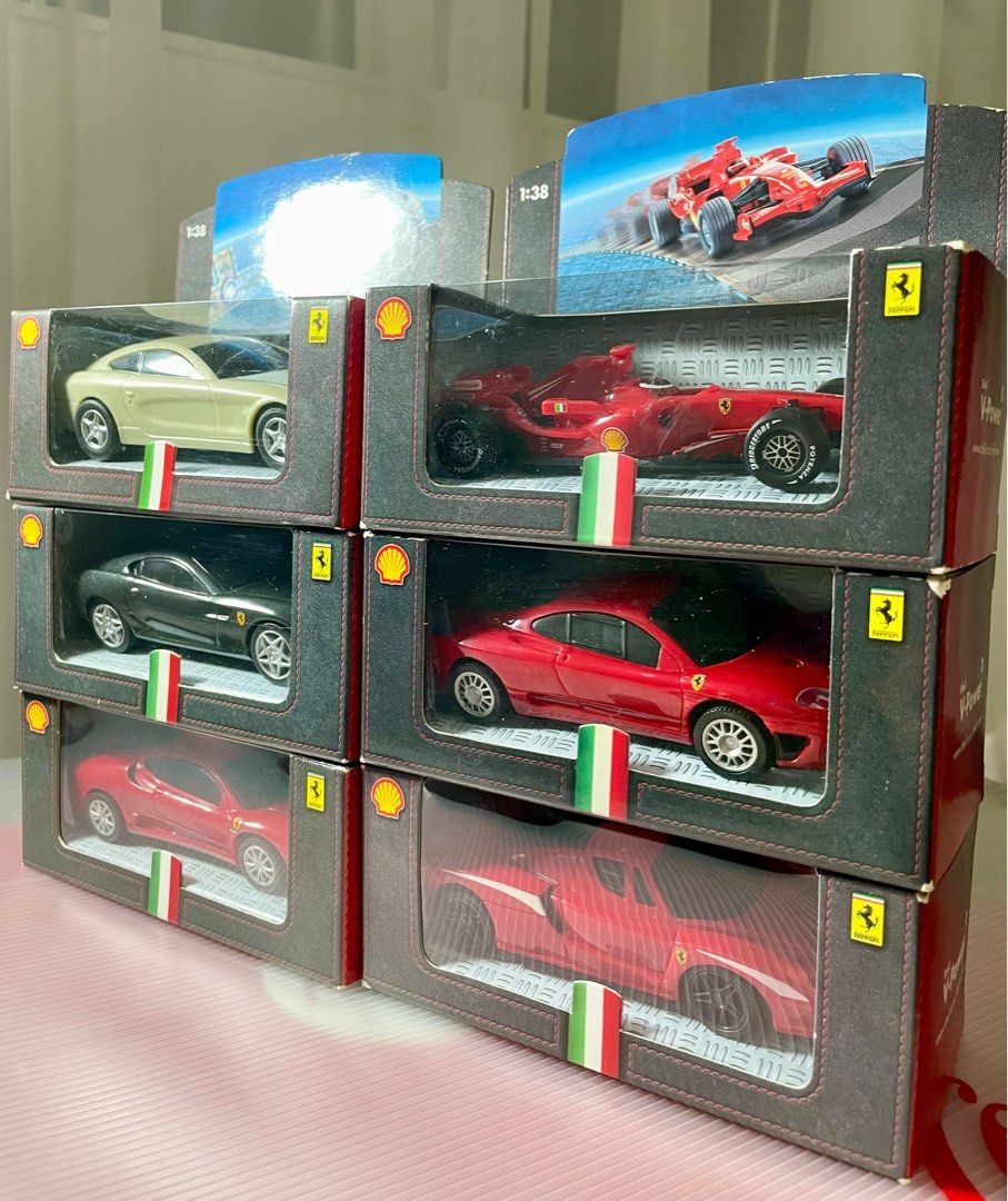 Shell Ferrari Collectible Set 2, Hobbies & Toys, Toys & Games on Carousell