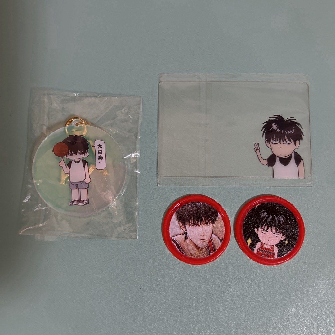 [slam dunk] Rukawa Kaede merch set, Hobbies & Toys, Memorabilia ...