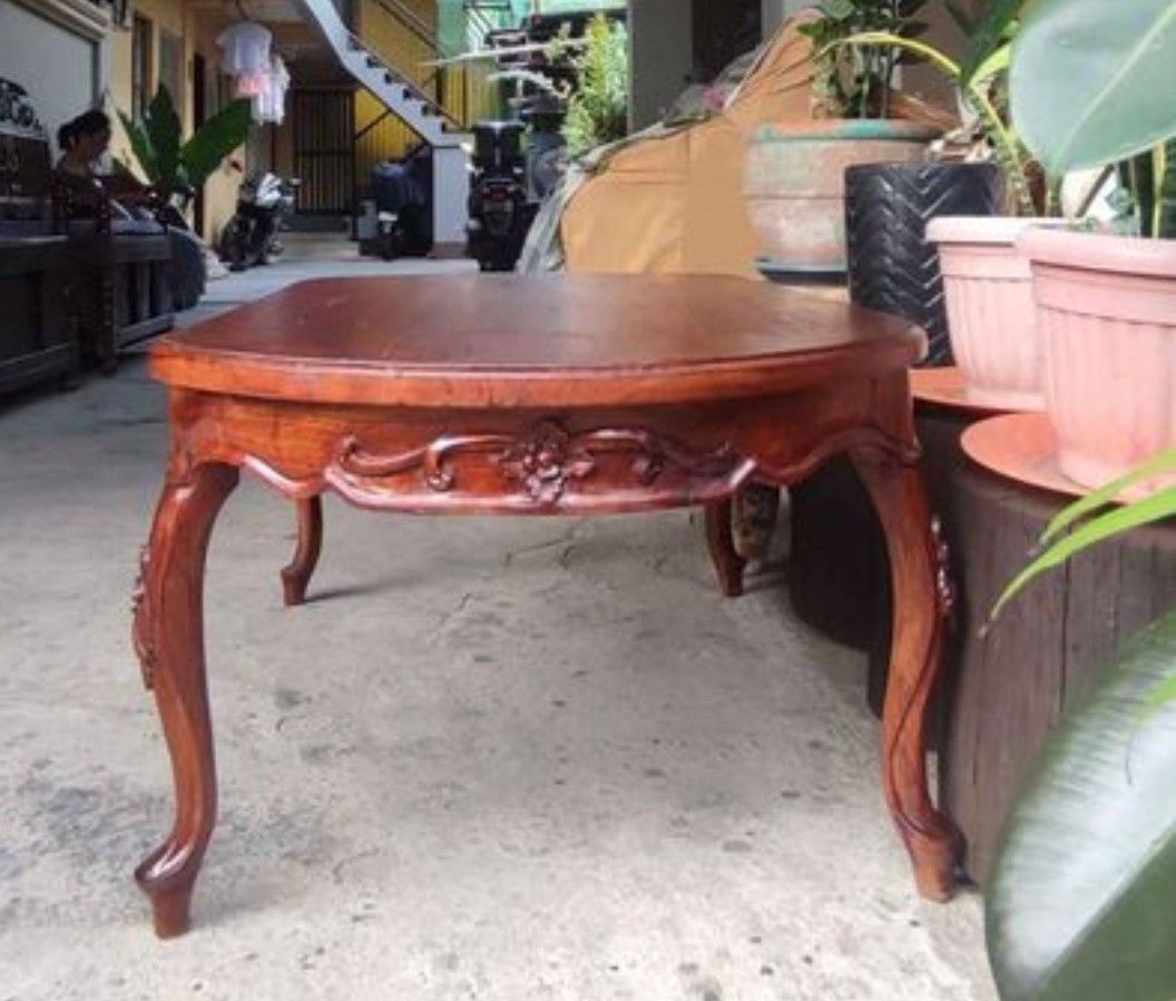 Solid Narra Center Table (Vintage), Furniture & Home Living, Furniture ...