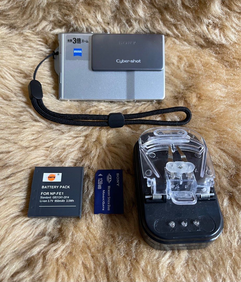 Sony Cyber-shot DSC-T7 Rare Ultra Slim Digital Camera, Photography ...