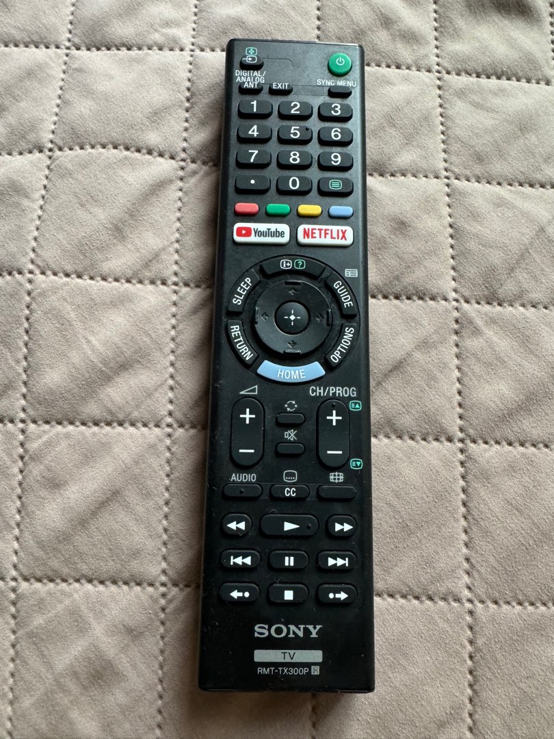 Sony TV Remote Control, TV & Home Appliances, TV & Entertainment, TV ...