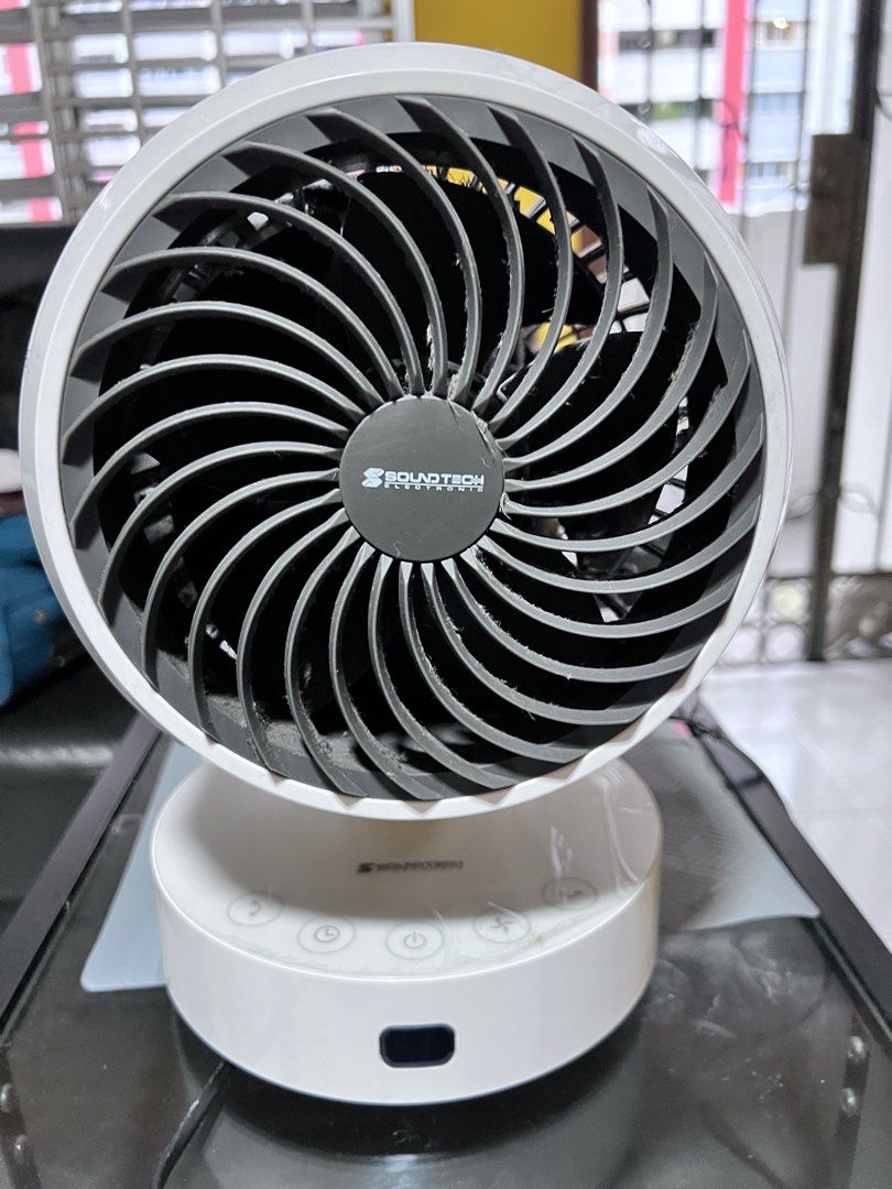 SOUNDTECH - 9 Inch Air Circulator Fan, Furniture & Home Living ...