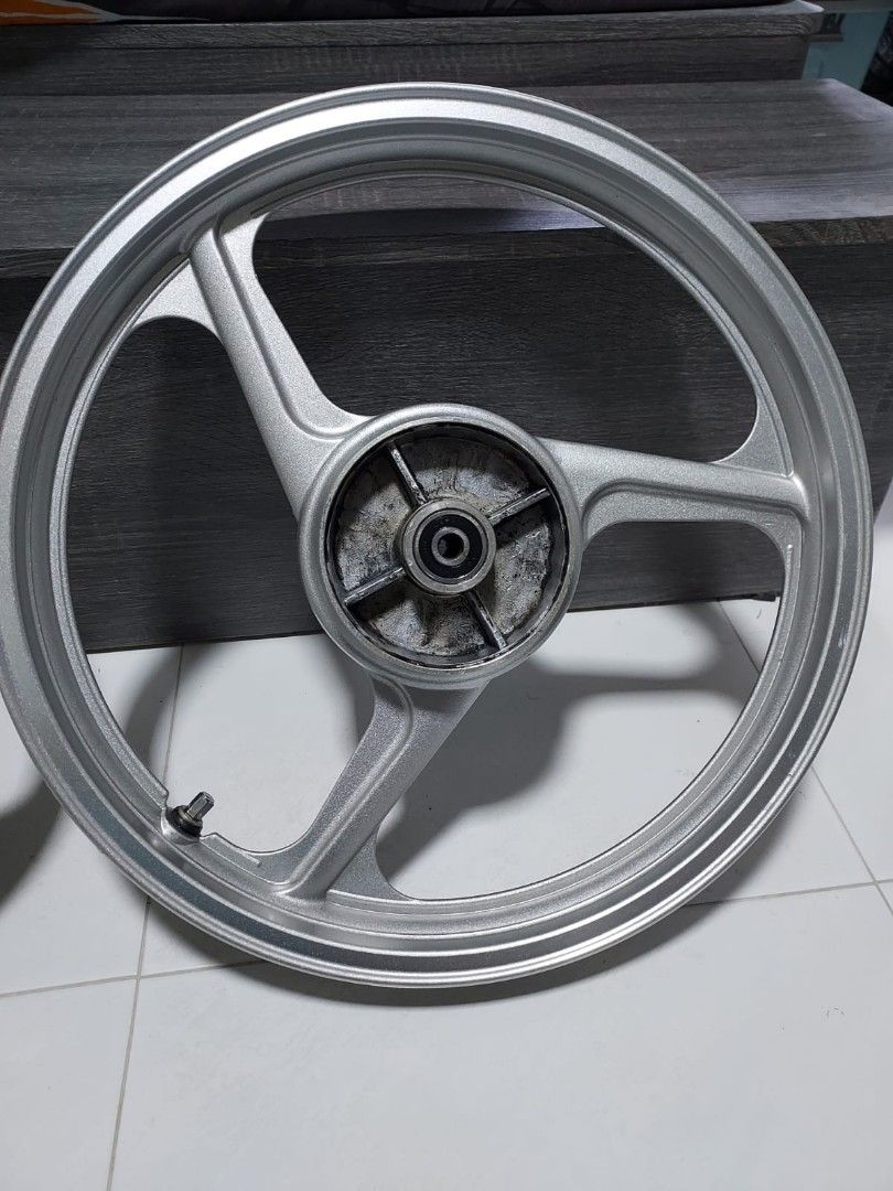 Spark lc135 rim 3 batang, Motorcycles, Motorcycle Accessories on Carousell