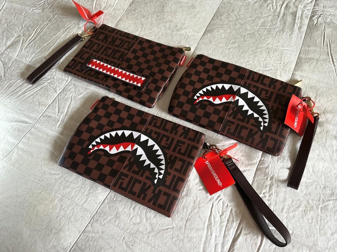 Sprayground Clutch Bag | Christmas Gift Idea, Luxury, Bags & Wallets on ...