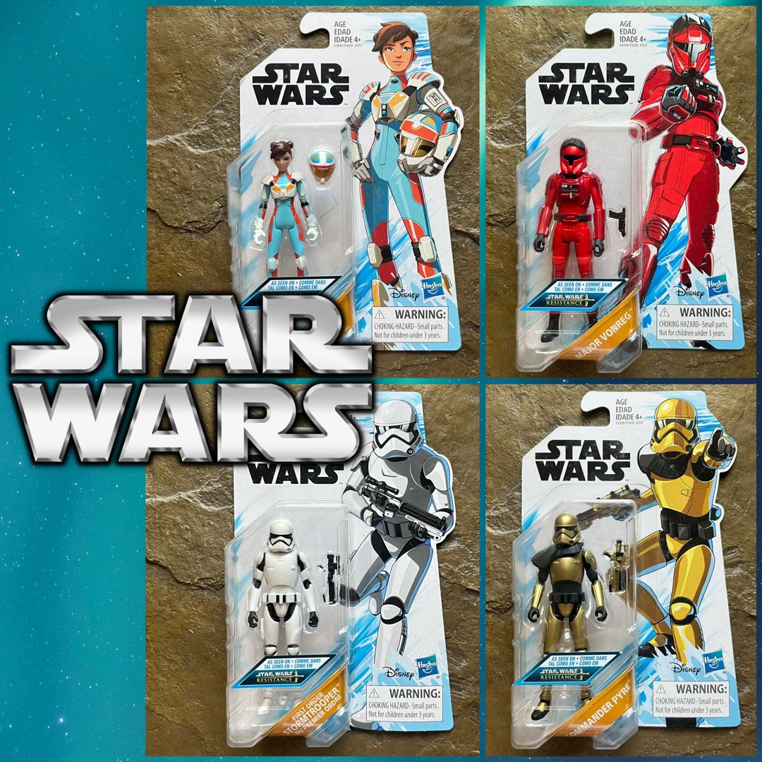 Star Wars Torra Doza, Commander Pyre, Major Vonreg & Stormtrooper ...