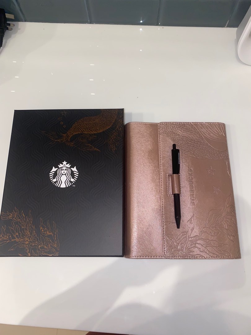 Starbucks planner 2024 rose gold, Hobbies & Toys, Books & Magazines ...