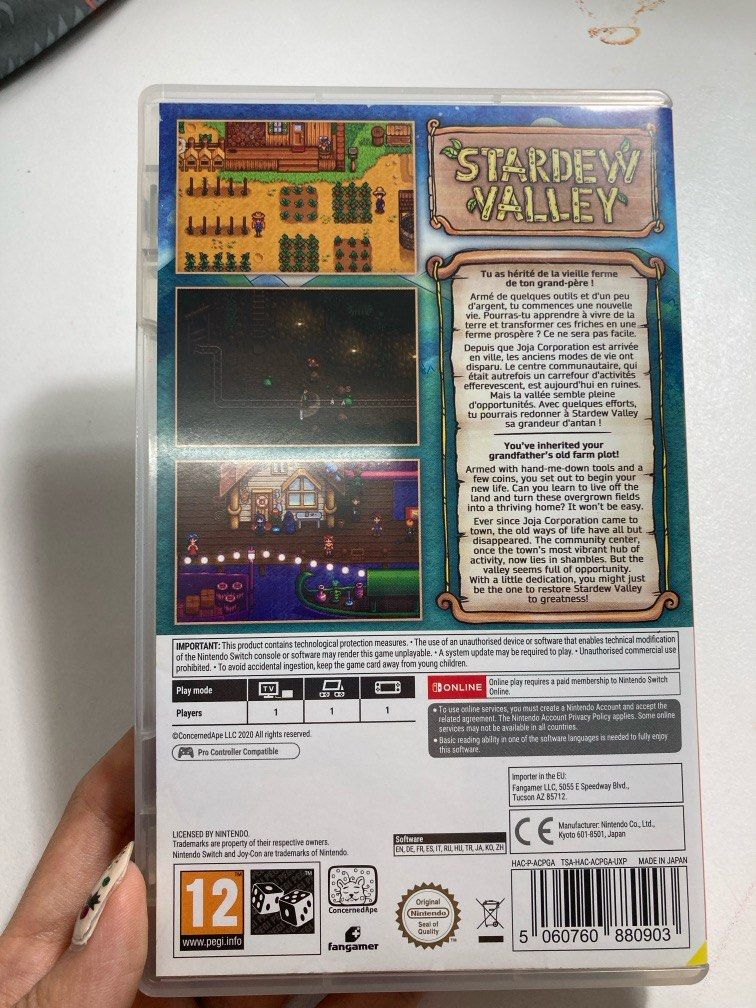 Stardew Valley Nintendo switch, Video Gaming, Video Games, Nintendo on ...