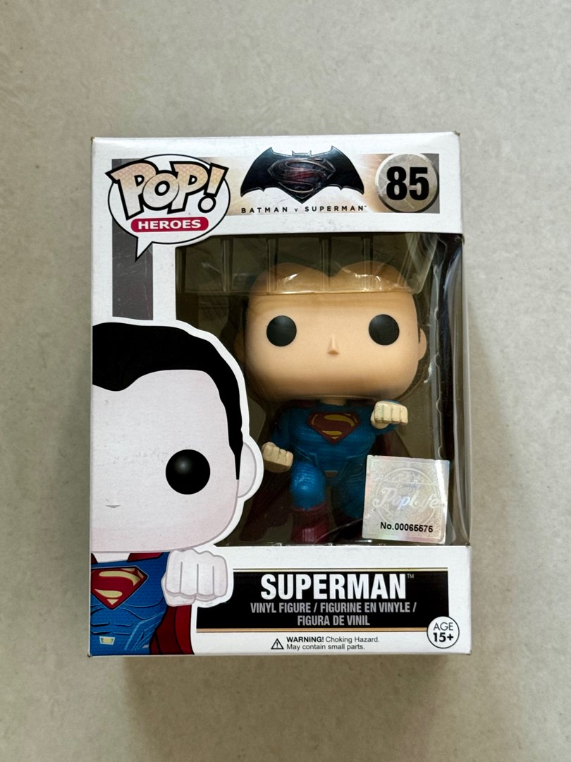SUPERMAN funko pop! 85, Hobbies & Toys, Toys & Games on Carousell