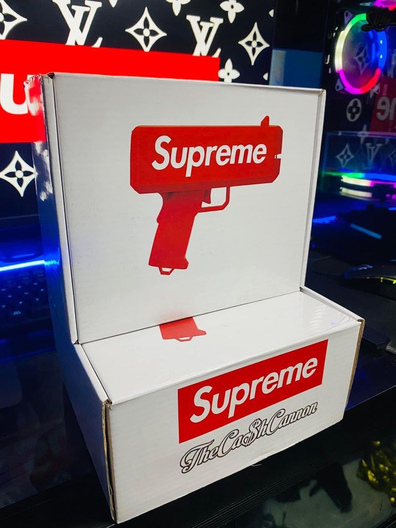 Supreme Money Gun toy (Brandnew), Hobbies & Toys, Toys & Games on Carousell