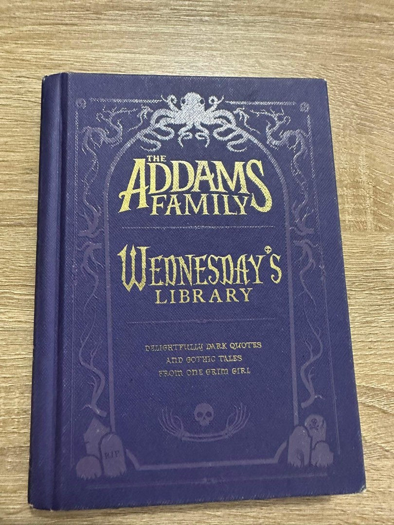 The Addam's Family: Wednesday's Library, Hobbies & Toys, Books ...