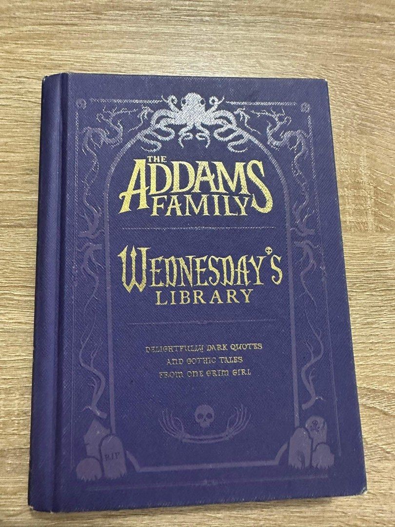 The Addam's Family: Wednesday's Library, Hobbies & Toys, Books ...