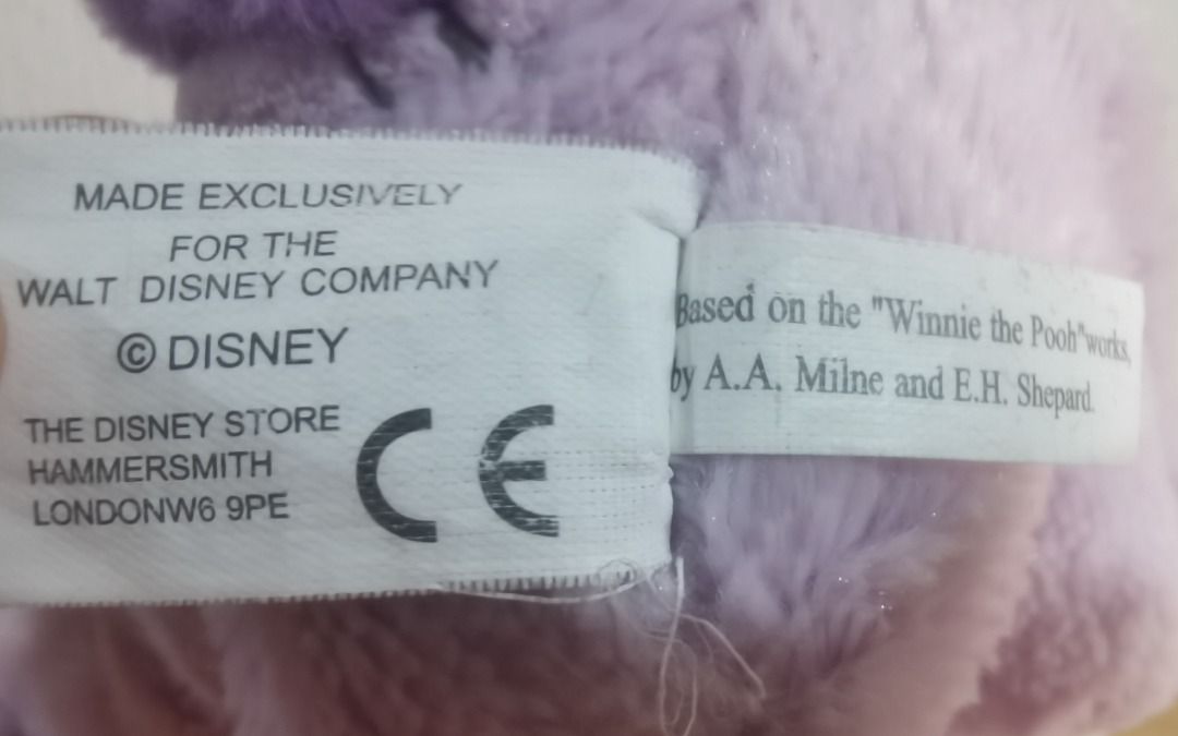 The Disney Store - Winnie the Pooh - Lumpy Plush, Hobbies & Toys, Toys ...