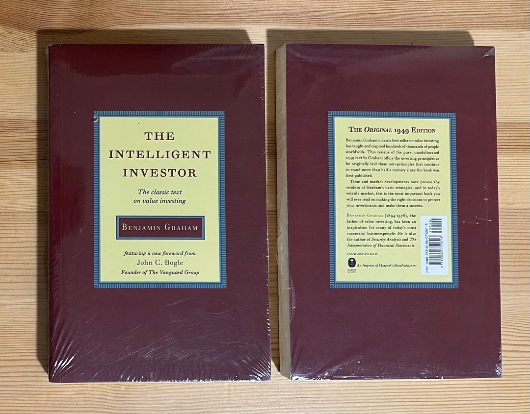THE INTELLIGENT INVESTOR by Benjamin Graham, Hobbies & Toys, Books ...