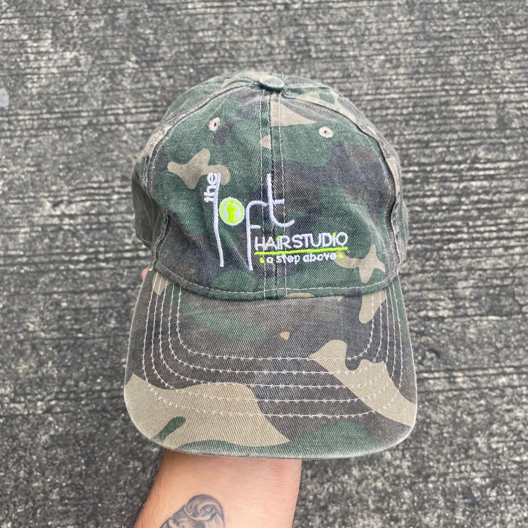 The Loft Camo Cap, Men's Fashion, Watches & Accessories, Caps & Hats on ...