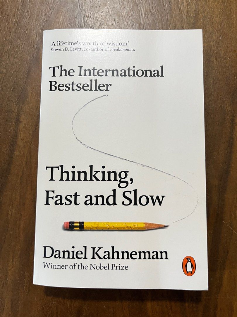 Thinking, Fast & Slow by Daniel Kahneman, Hobbies & Toys, Books ...