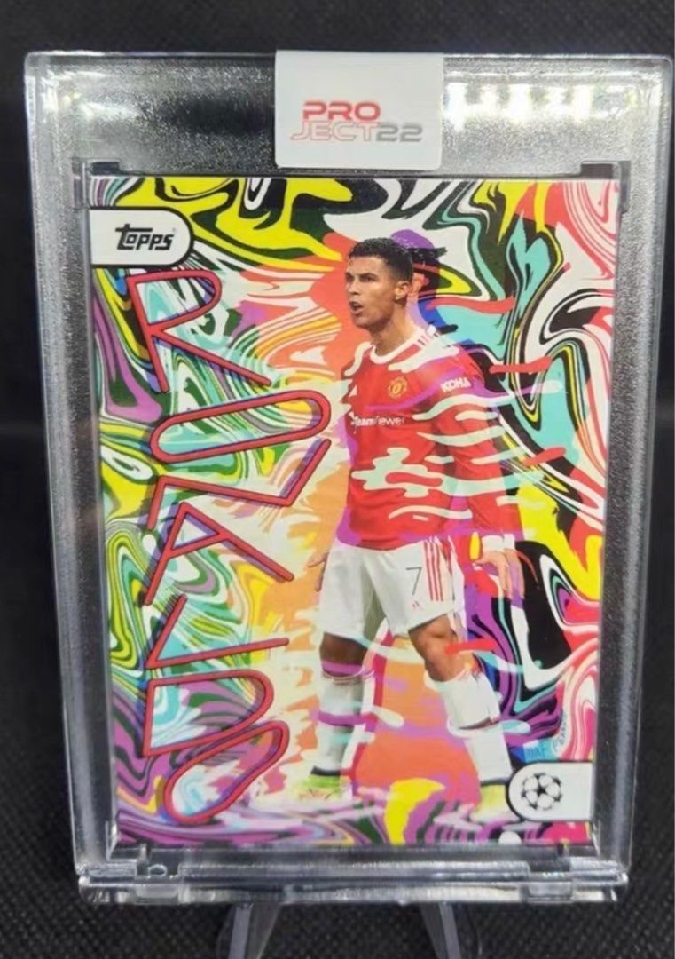 Topps Project22 Cristiano Ronaldo Man United Real Madrid Portugal ...