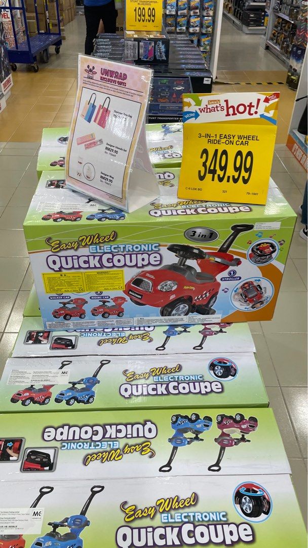 Toy 3-In-1 Easy-Wheel Ride-On Push Car, Babies & Kids, Going Out, Other ...