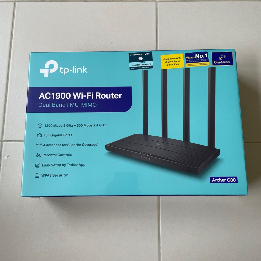 TP link ac 1900, Computers & Tech, Parts & Accessories, Networking on ...