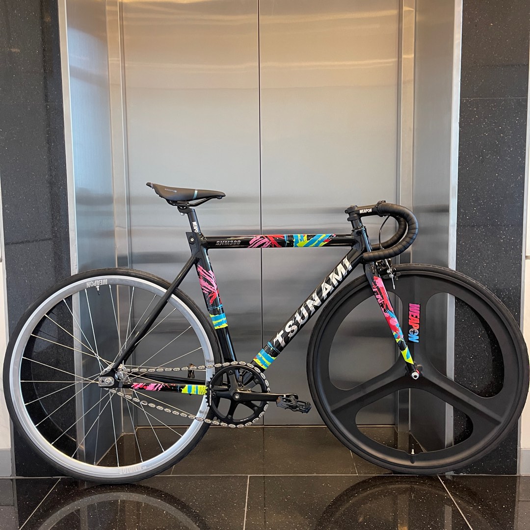 Tsunami SNM300/fixie bike/single speed bike/tsunami bike/brand new bike, Sports Equipment ...