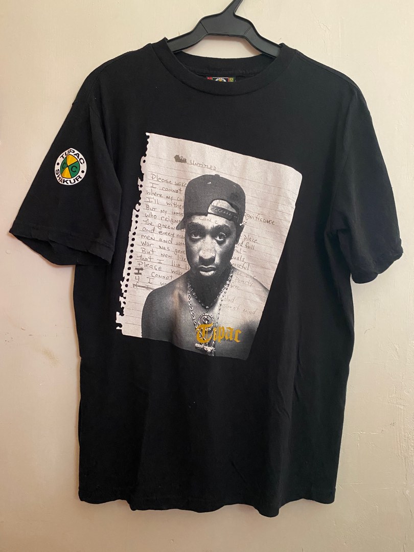 Tupac Shakur Shirt, Men's Fashion, Tops & Sets, Tshirts & Polo Shirts ...