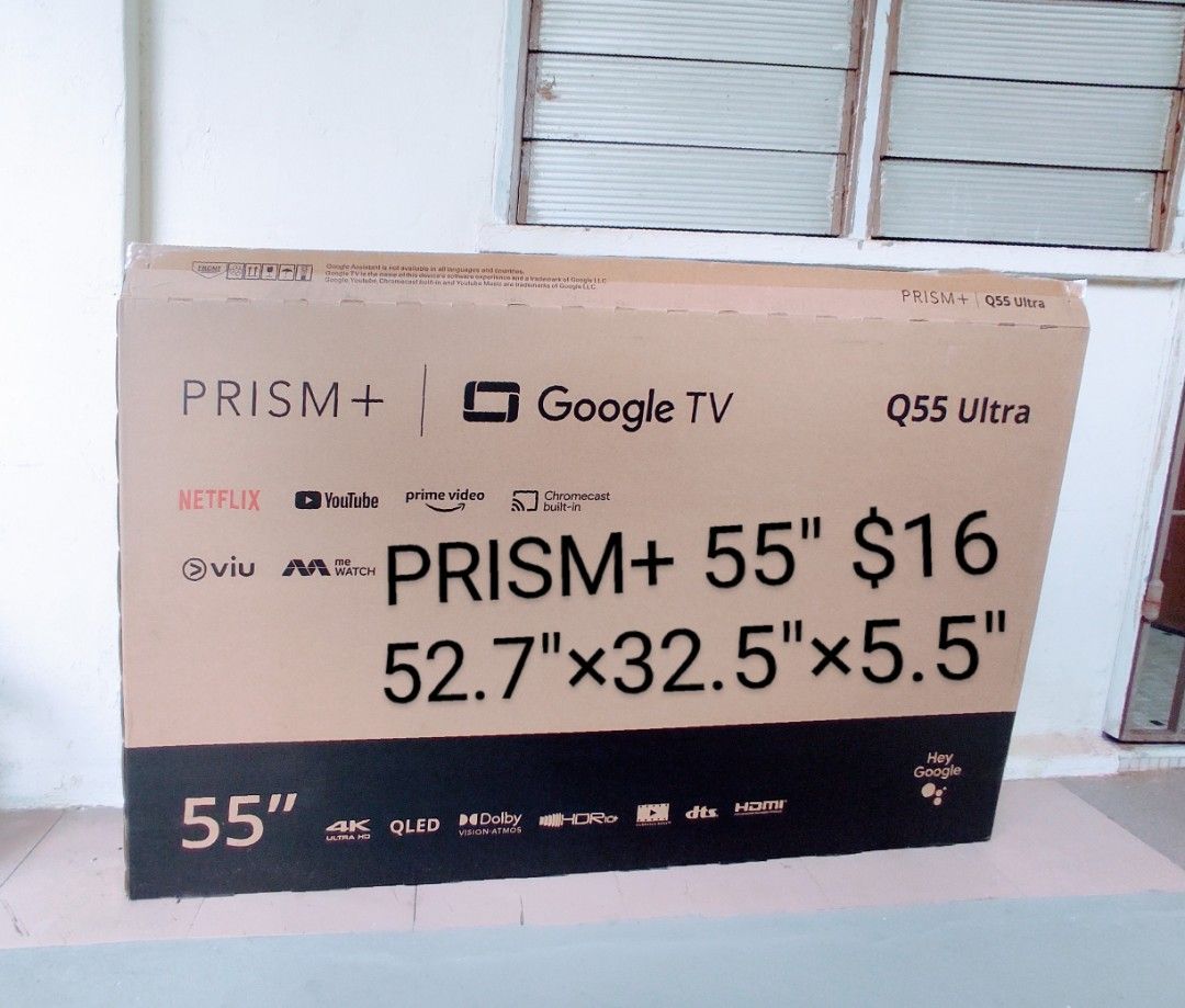 TV box with styrofoam, Furniture & Home Living, Home Improvement ...