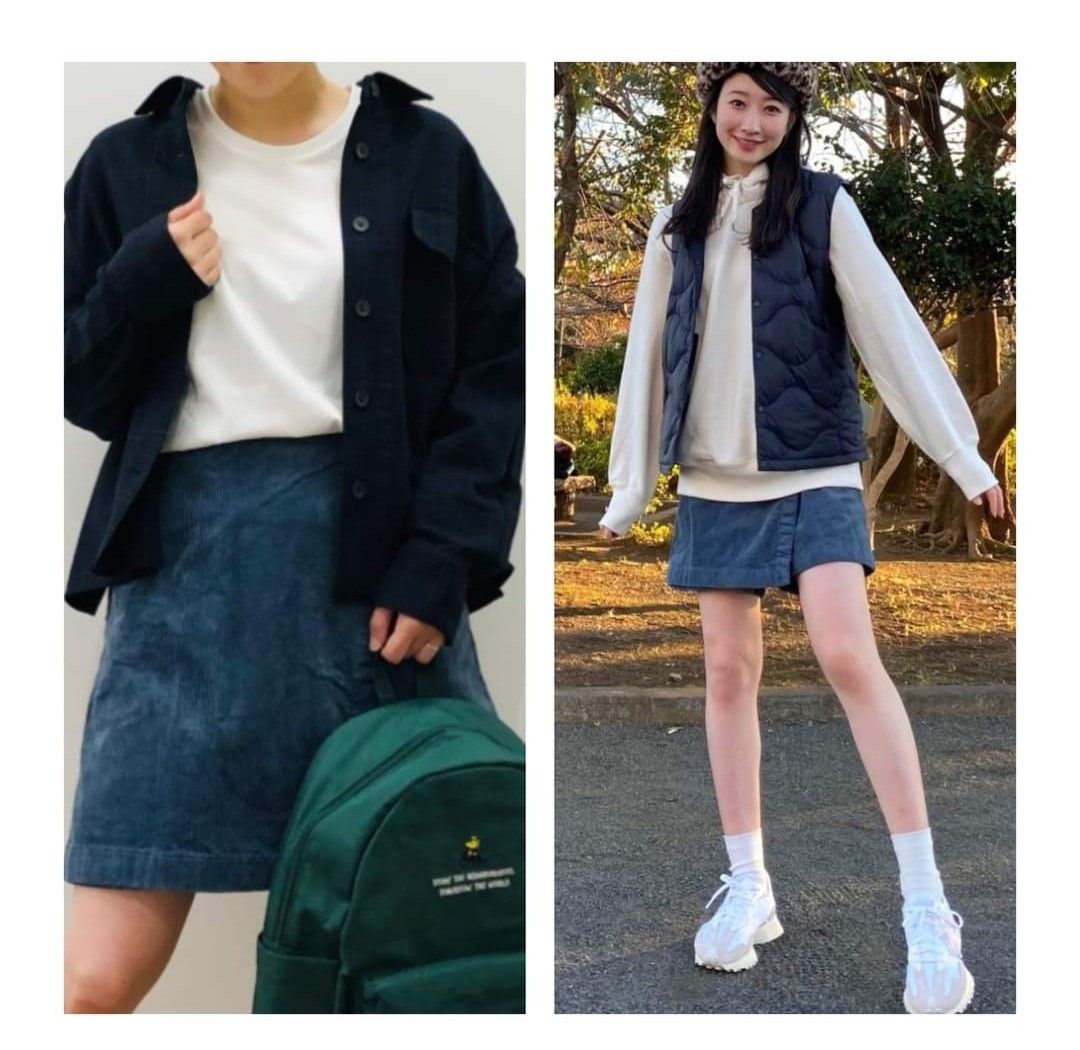 Uniqlo Corduroy Girl Skort, Women's Fashion, Bottoms, Shorts on Carousell