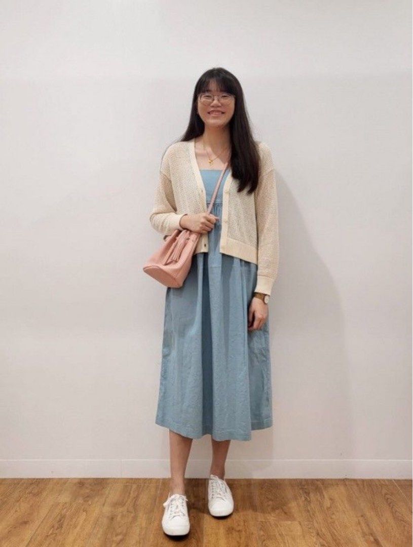 UNIQLO mesh cardigan, Women's Fashion, Coats, Jackets and Outerwear on ...