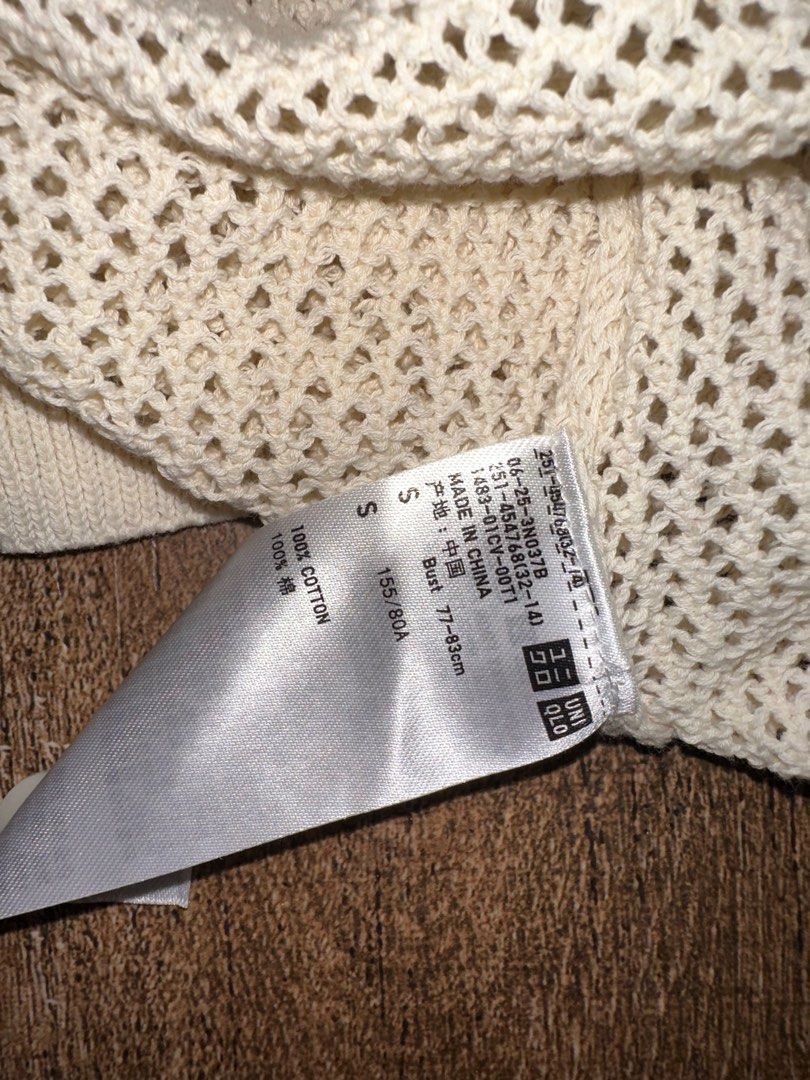 UNIQLO mesh cardigan, Women's Fashion, Coats, Jackets and Outerwear on ...