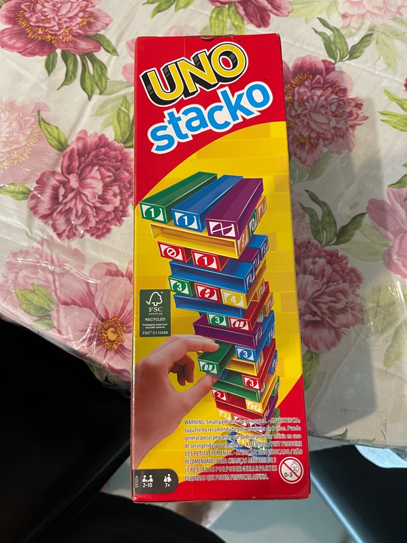 UNO stacko, Hobbies & Toys, Toys & Games on Carousell