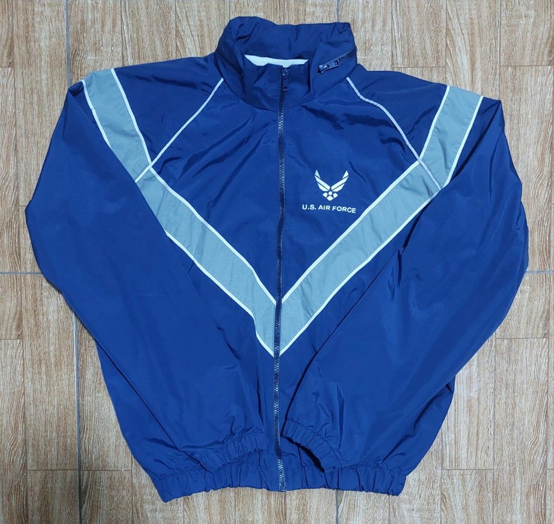 US Air Force PT Jacket, Men's Fashion, Activewear on Carousell