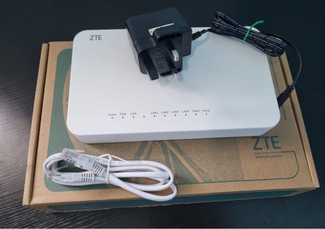 ***USED*** UONU ZTE GPON ONT ZXHN F620 FOR UNIFI MODEM, Computers ...