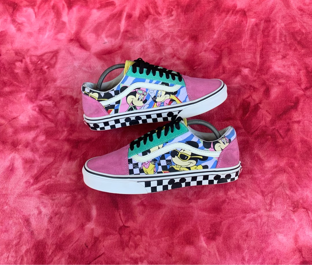 Vans OS Mickey Mouse, Men's Fashion, Footwear, Sneakers on Carousell