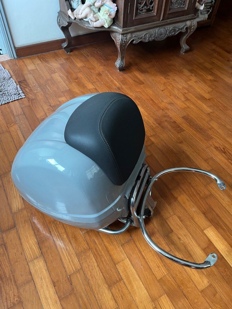 Vespa GTS Box with rack, Motorcycles, Motorcycle Accessories on Carousell
